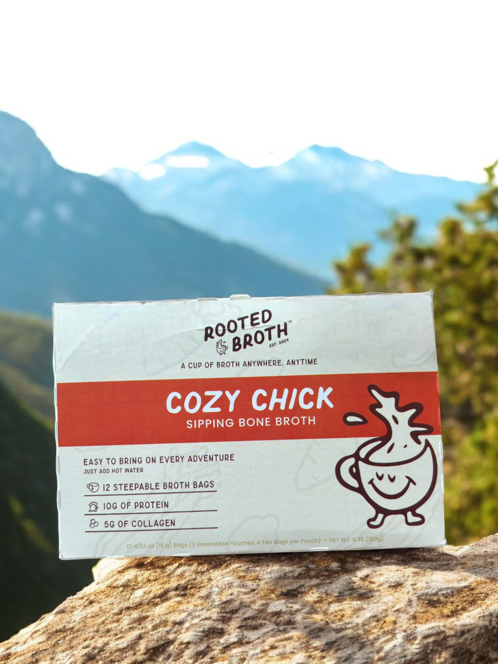 Rooted Broth | Protein-Packed Bone Broth in a Tea Bag